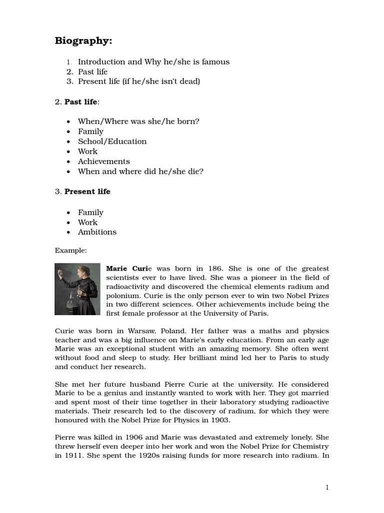 Biography | PDF