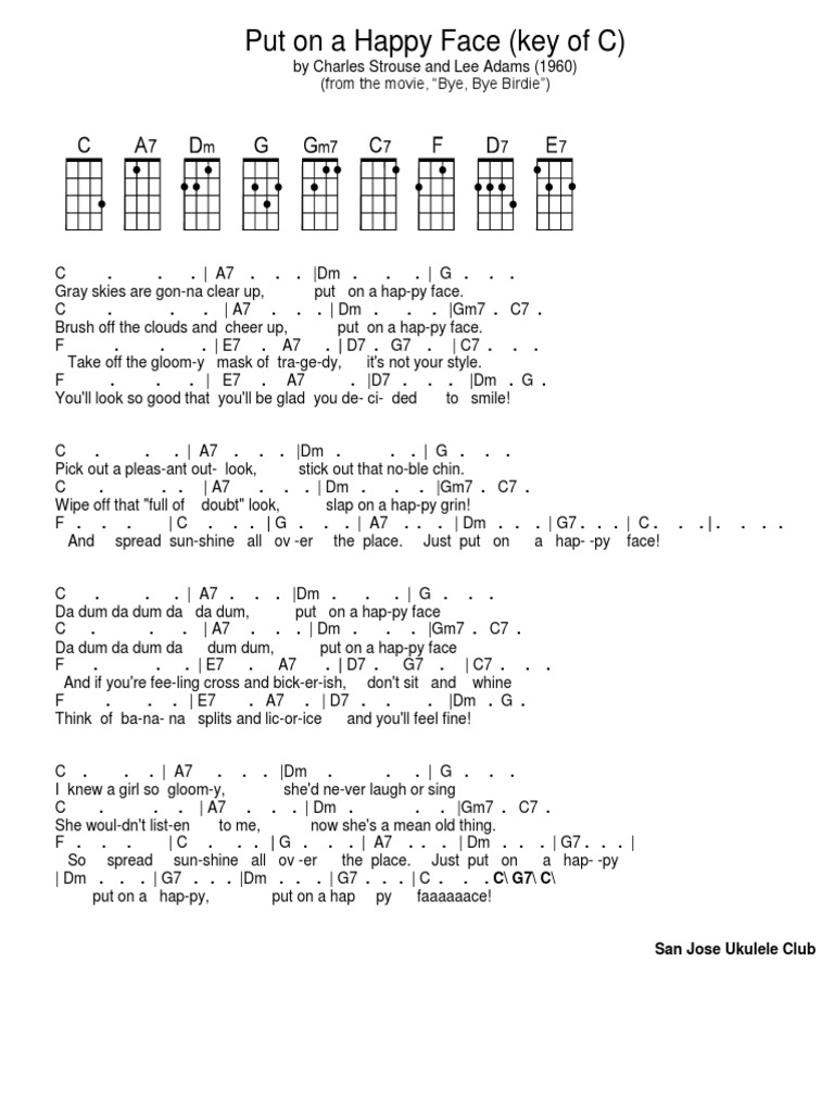 Put On A Happy Face | PDF | Entertainment (General)