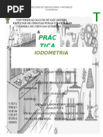 Práctica #9 Titulación Tiosulfato | PDF | Valoración | Química