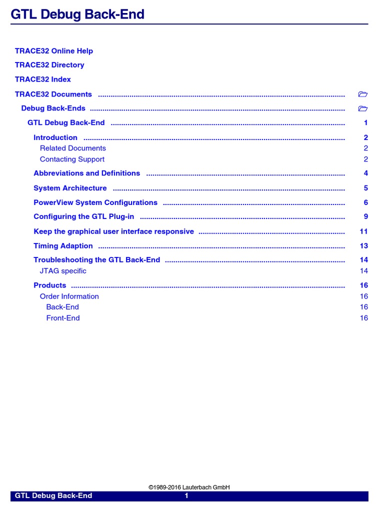 Backend GTL | Download Free PDF | Emulator | Digital Technology