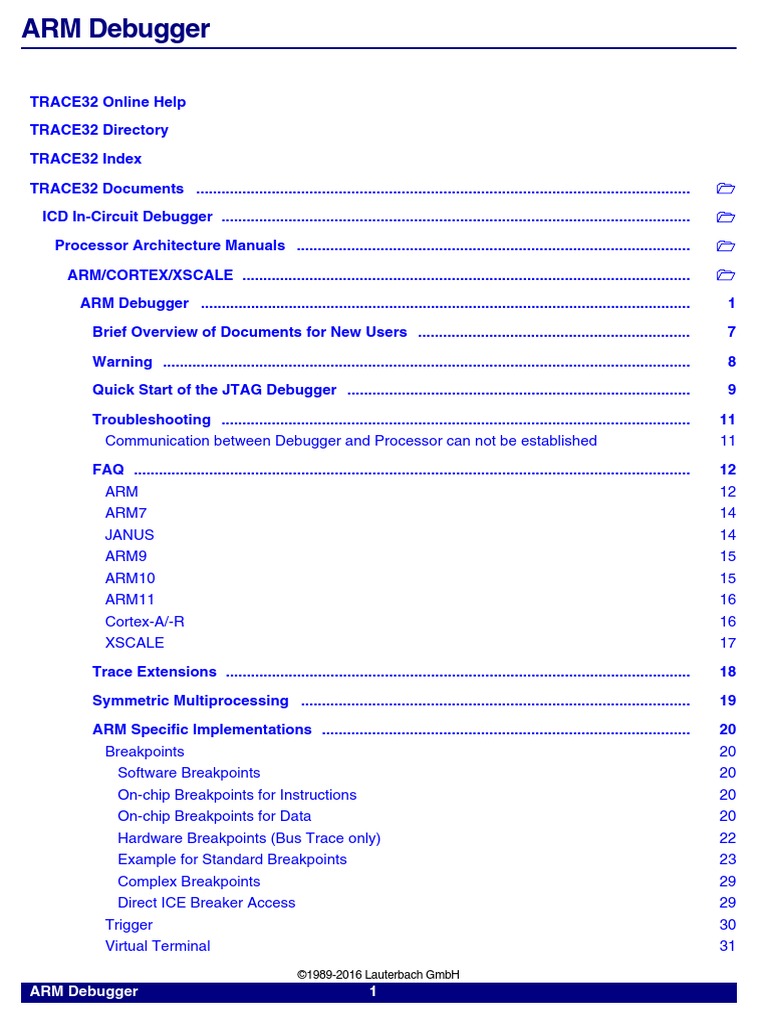 Debugger Arm | PDF | Arm Architecture | Multi Core Processor