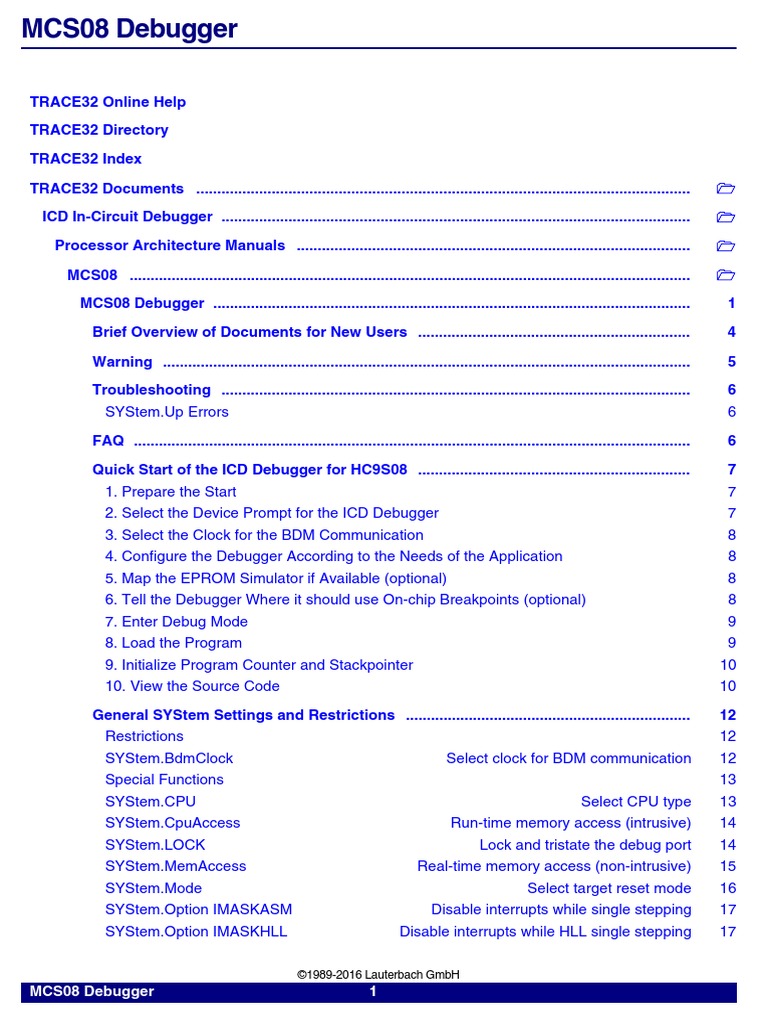 Debugger Hc08 | PDF | Flash Memory | Central Processing Unit