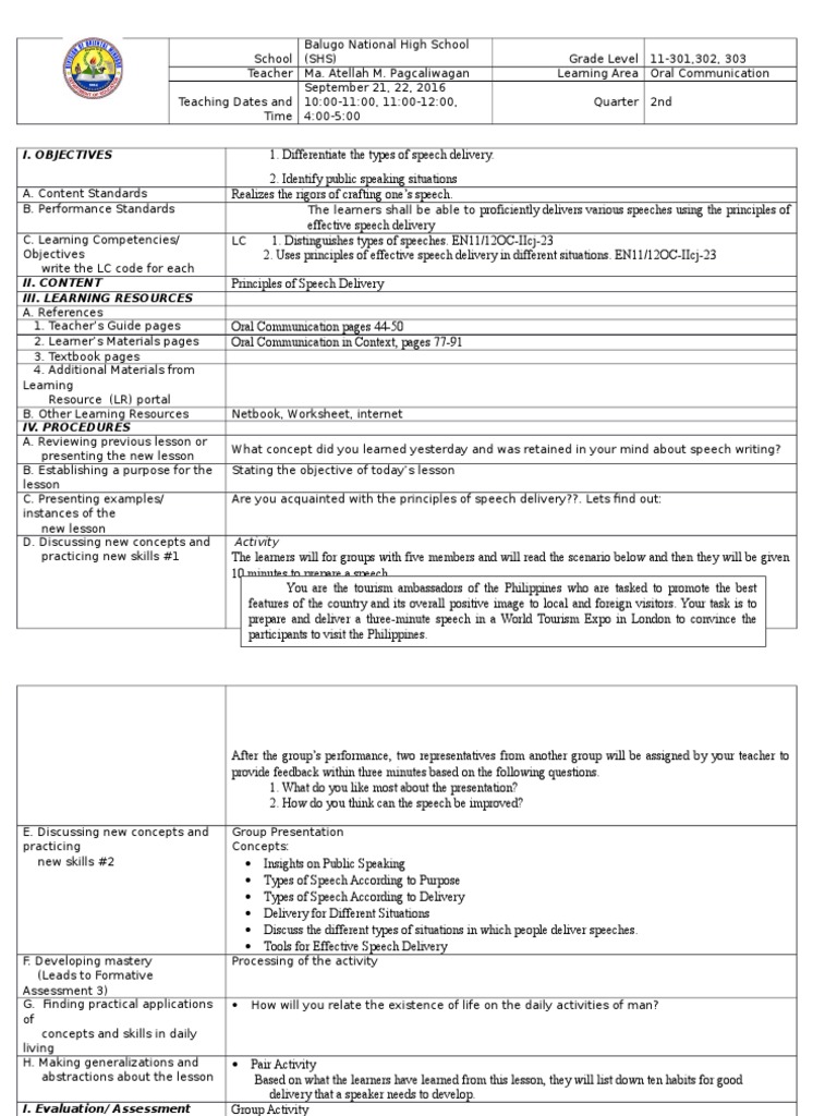 Earth Science Lesson Plan Edited | PDF | Rock (Geology) | Lesson Plan