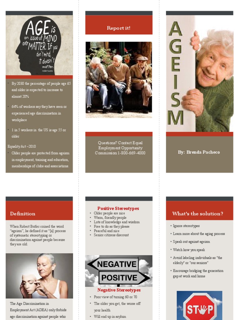 Ageism Brochure | PDF