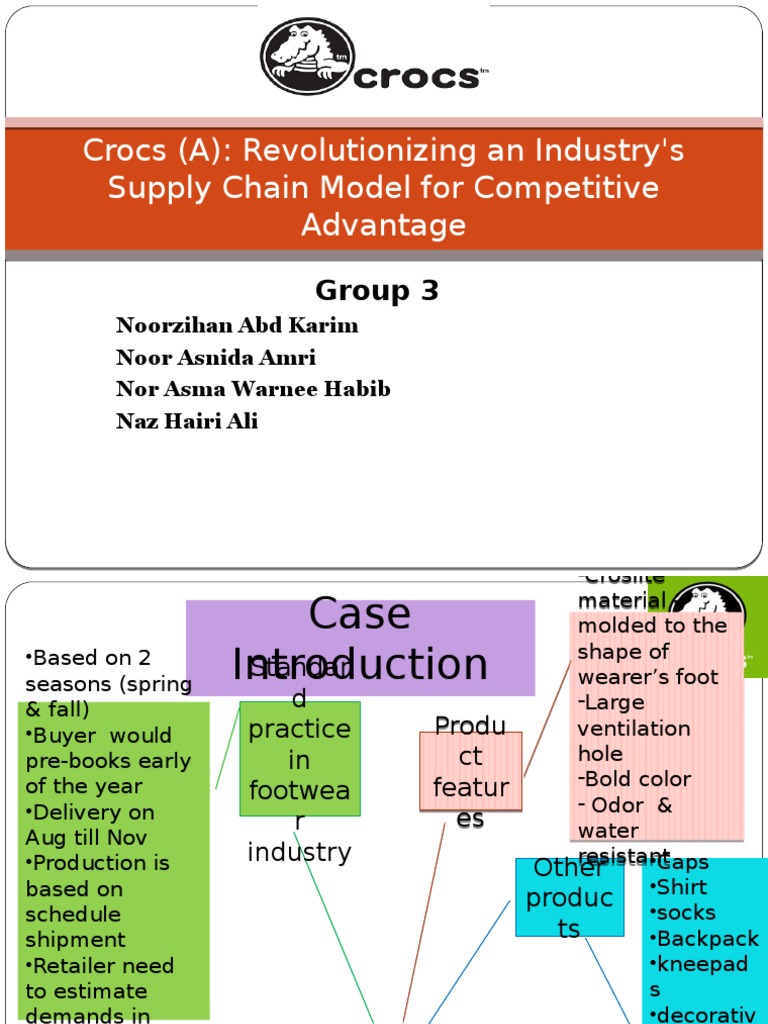 Crocs Case Study | PDF | Inventory | Supply Chain