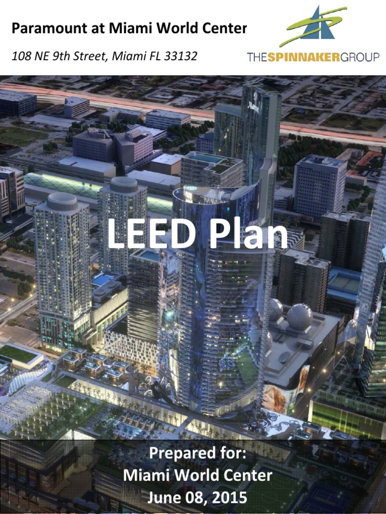 LEED Plan - Paramount MWC - 2015-06-08 | PDF | Leadership In Energy And ...
