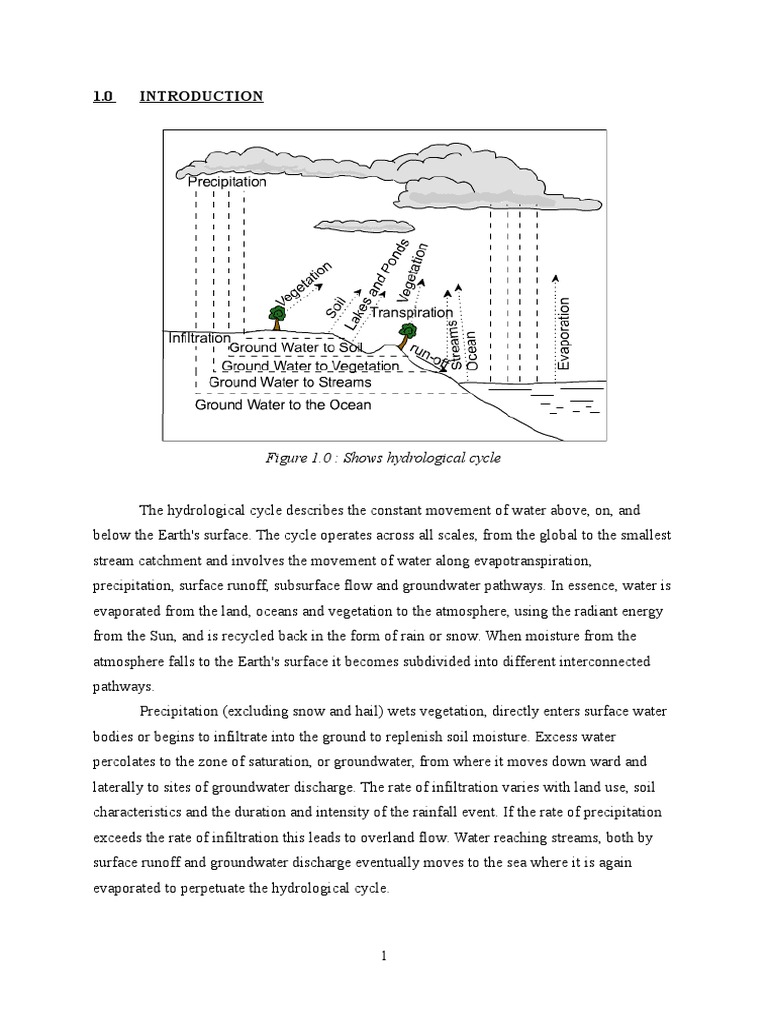Full Report Basic Hydrology | Surface Runoff | Hydrology