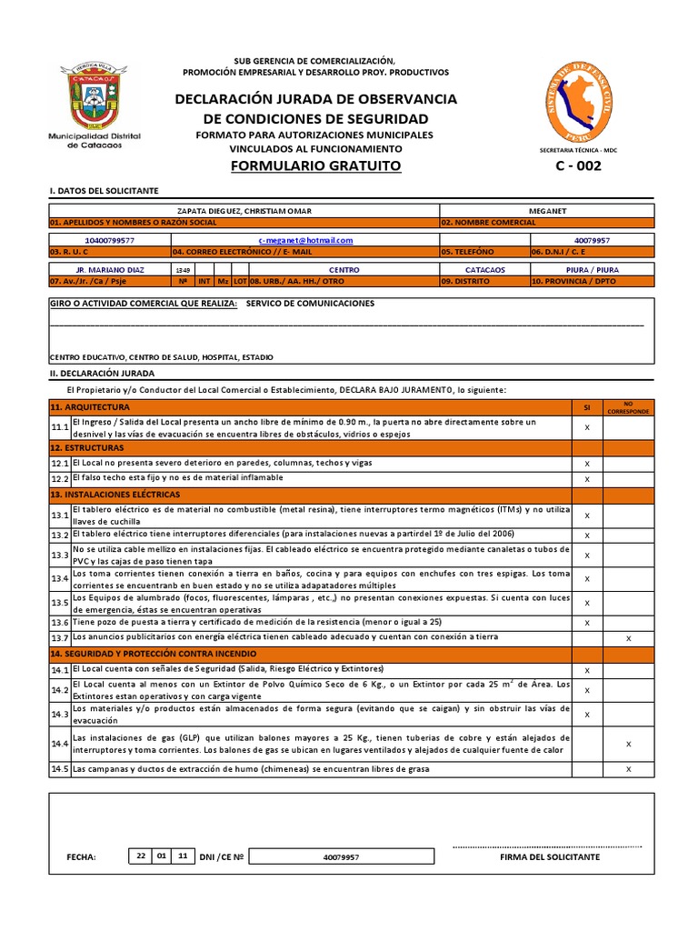 Ejemplo Defensa Civil | PDF | Fuerza | Naturaleza