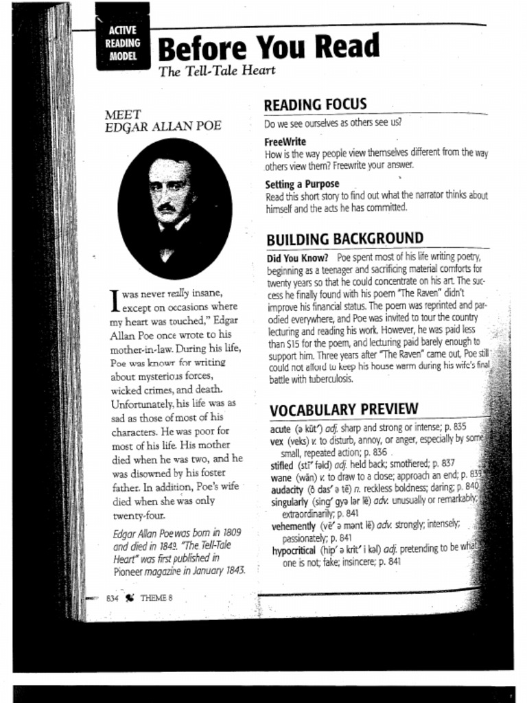 The Tell Tale Heart PDF | PDF