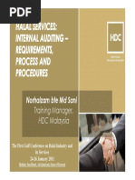 Halal Awareness Training | PDF | Food Safety | Hygiene