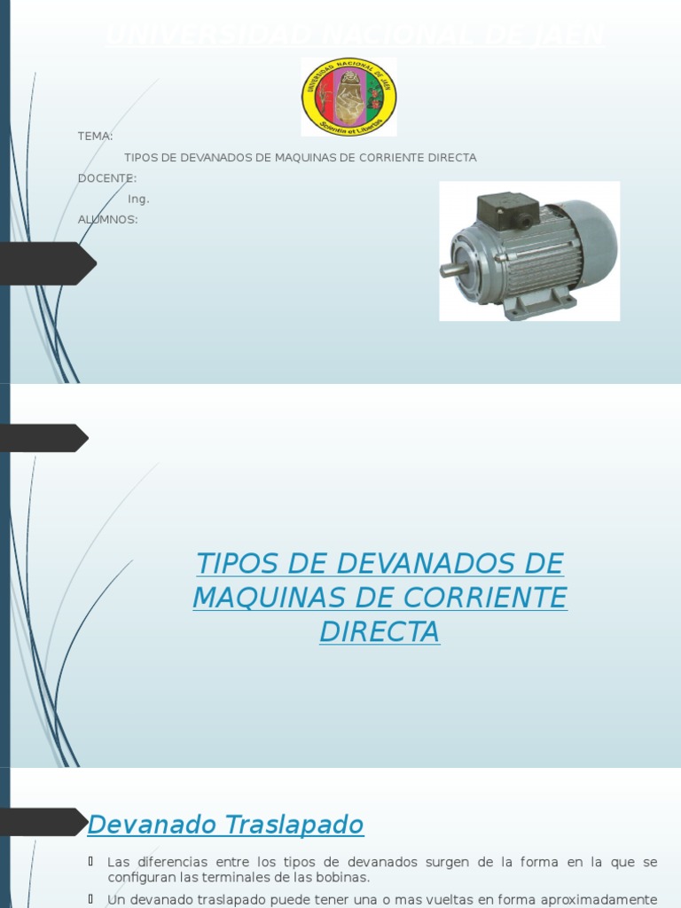 Tipos de Devanados | PDF | Inductor | Bienes manufacturados