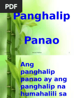 Panghalip Na Panao-Chart | PDF