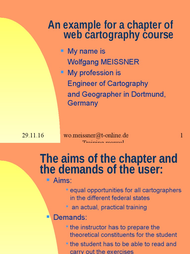 Web Cartography Training Manual | PDF