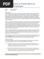 P-Delta Analysis in ETABS Explained | PDF | Structural Load | Applied ...