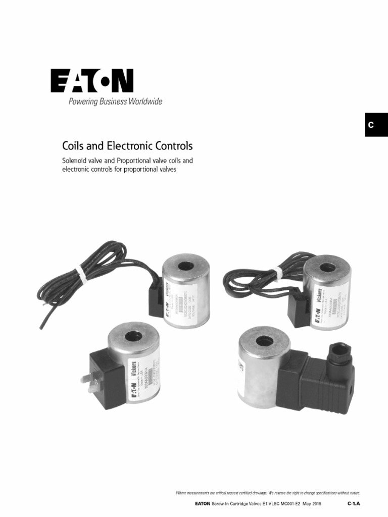 Eaton Coil | PDF | Electromagnetic Compatibility | Electrical Connector