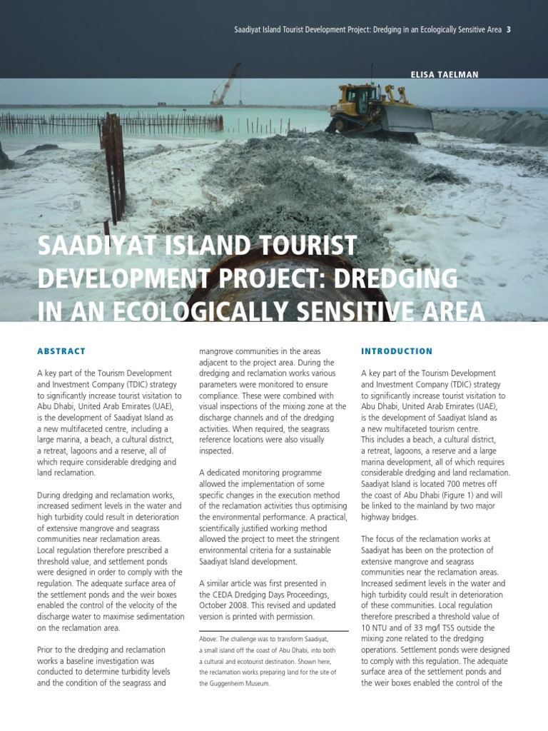 Dredging and Reclamation Works | Download Free PDF | Surface Runoff ...