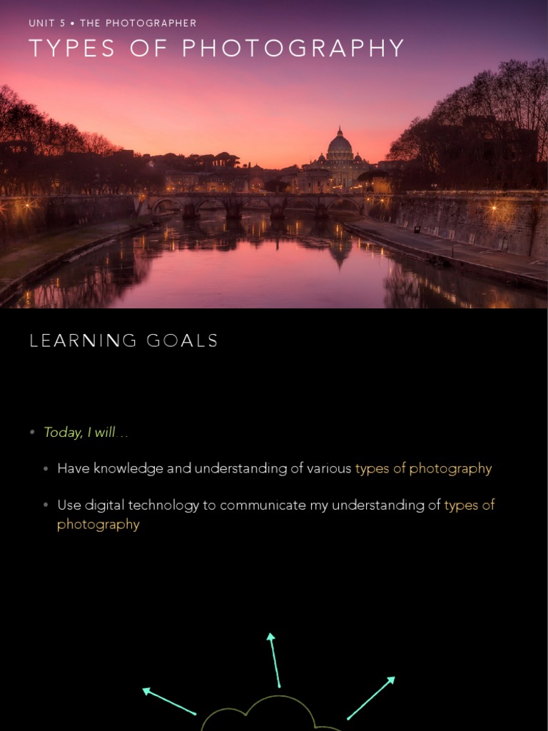 Types of Photography: Unit 5 - The Photographer | PDF
