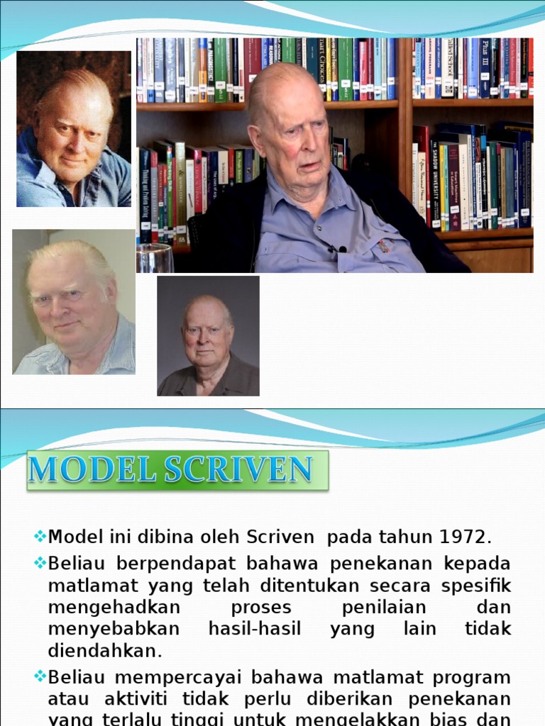 Model Scriven | PDF | Bisnis | Pengelolaan Keuangan & Uang