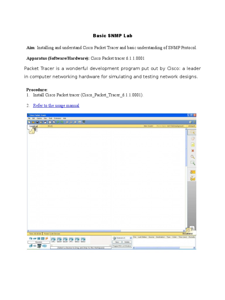 Basic SNMP Labs | PDF | Router (Computing) | Computer Network