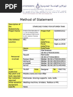 Method Statement Coring | PDF