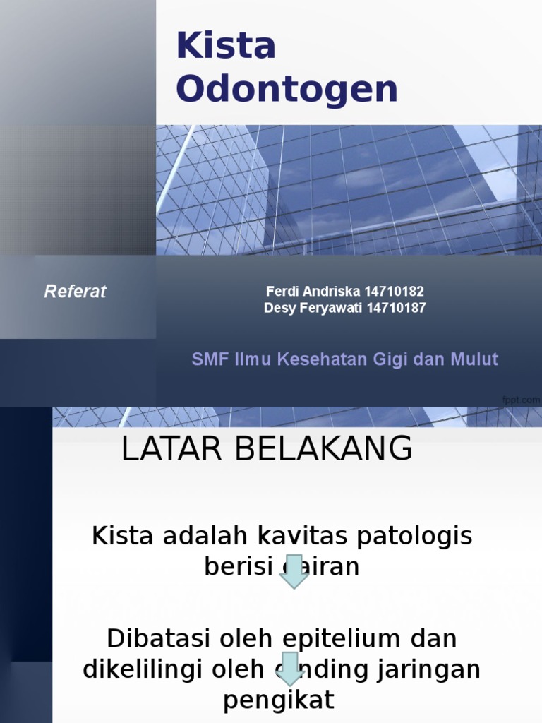Kista Odontogen 2 1 | PDF