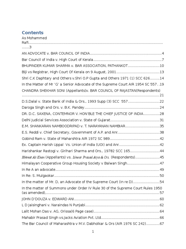 Cases Consolidated | Download Free PDF | Advocate | Barrister
