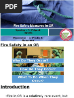 Fire Risk Assessment Tool for Surgery | PDF