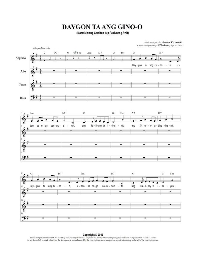 Daygon Ta Ang Ginoo | PDF