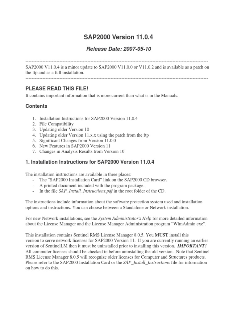 ReadMe PDF | PDF | Installation (Computer Programs) | Software Bug