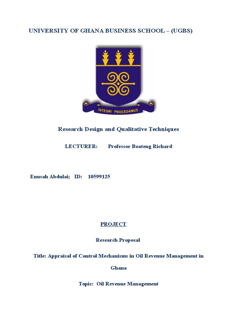 Research Proposal For Research Methodology | PDF | Peak Oil | Economics