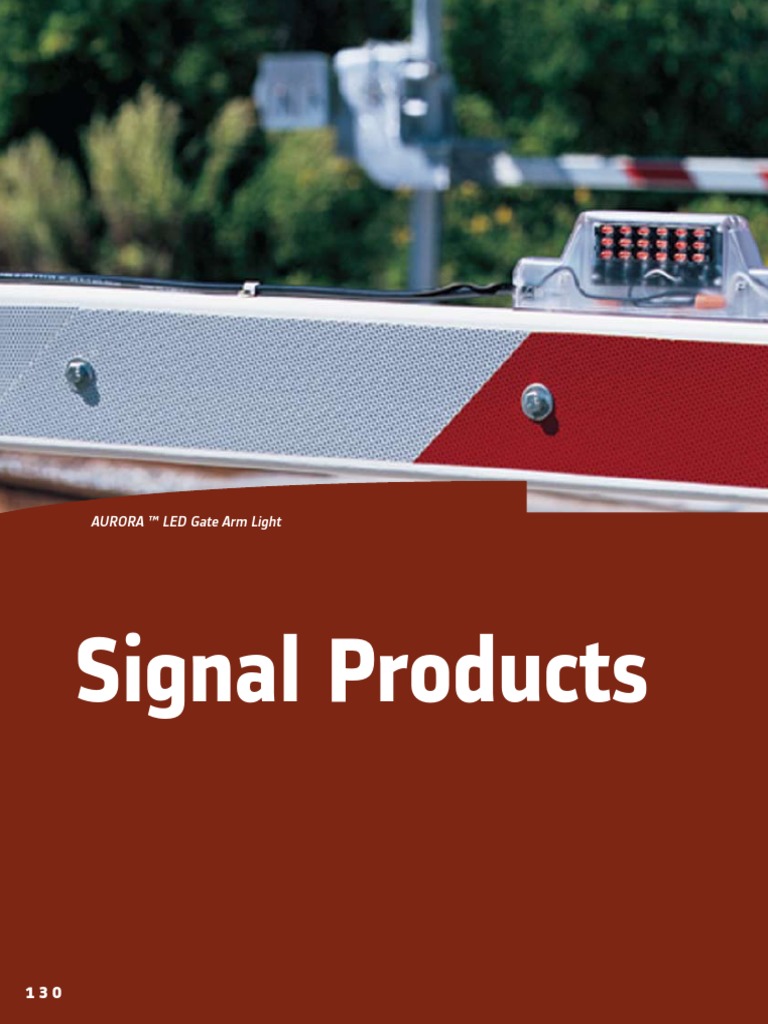 Alstom 12" LED Flashing Light Assembly | PDF | Light Emitting Diode ...