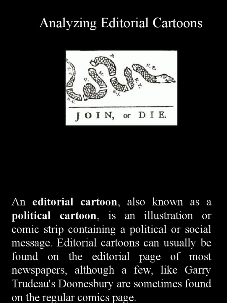 Understanding Editorial Cartoon Analysis | PDF | Cartoon | Cartooning