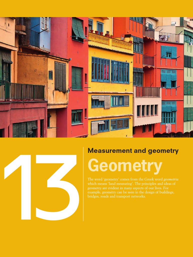 Chapter 13 Geometry 13 - NCM10A - 94662 | PDF | Rectangle | Triangle