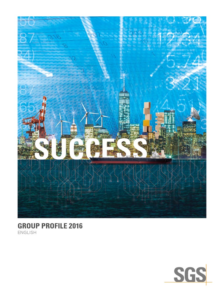 SGS Group Profile en | PDF | Energy Industry | Sustainability