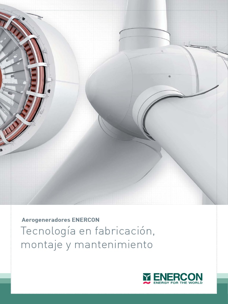 ENERCON TuS Es Web 072013 PDF | PDF | Turbina eólica | Scada