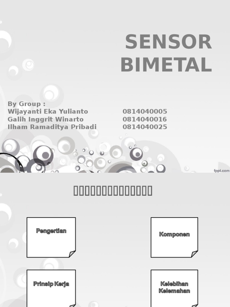 Sensor Bimetal | PDF