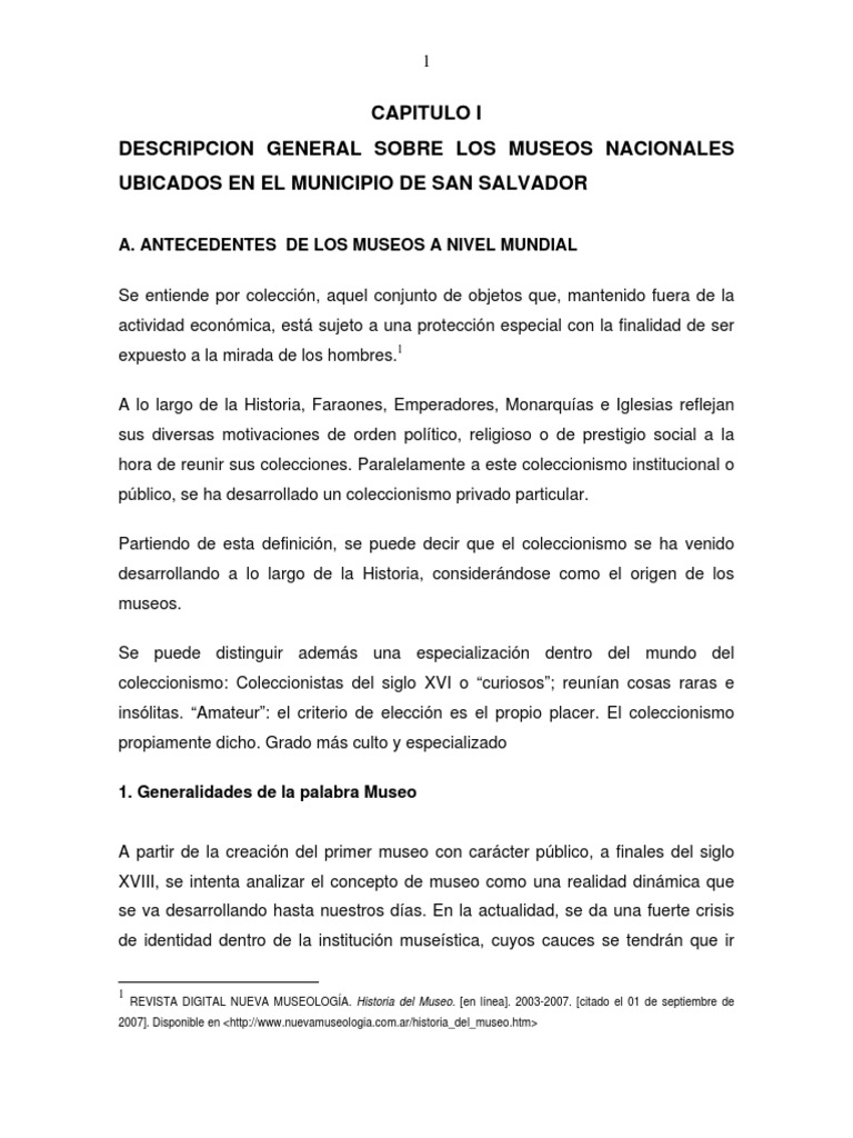 Museos (Historia) | PDF | Museo | Lumbrera