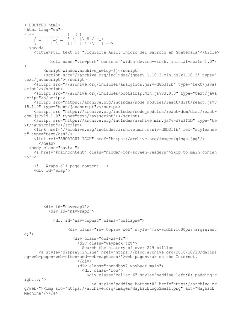 Jiquilite-Anyil InicioDelBarrocoEnGuatemala HoracioCabezasCarcache Djvu ...