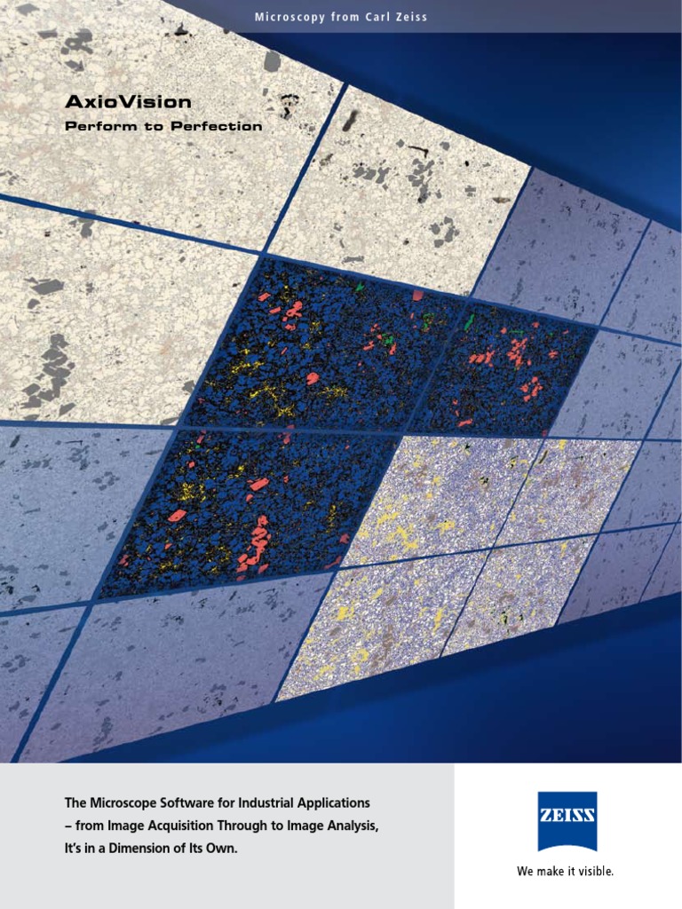 Zeiss AxioVision Brochure | PDF | Microscopy | Image Segmentation