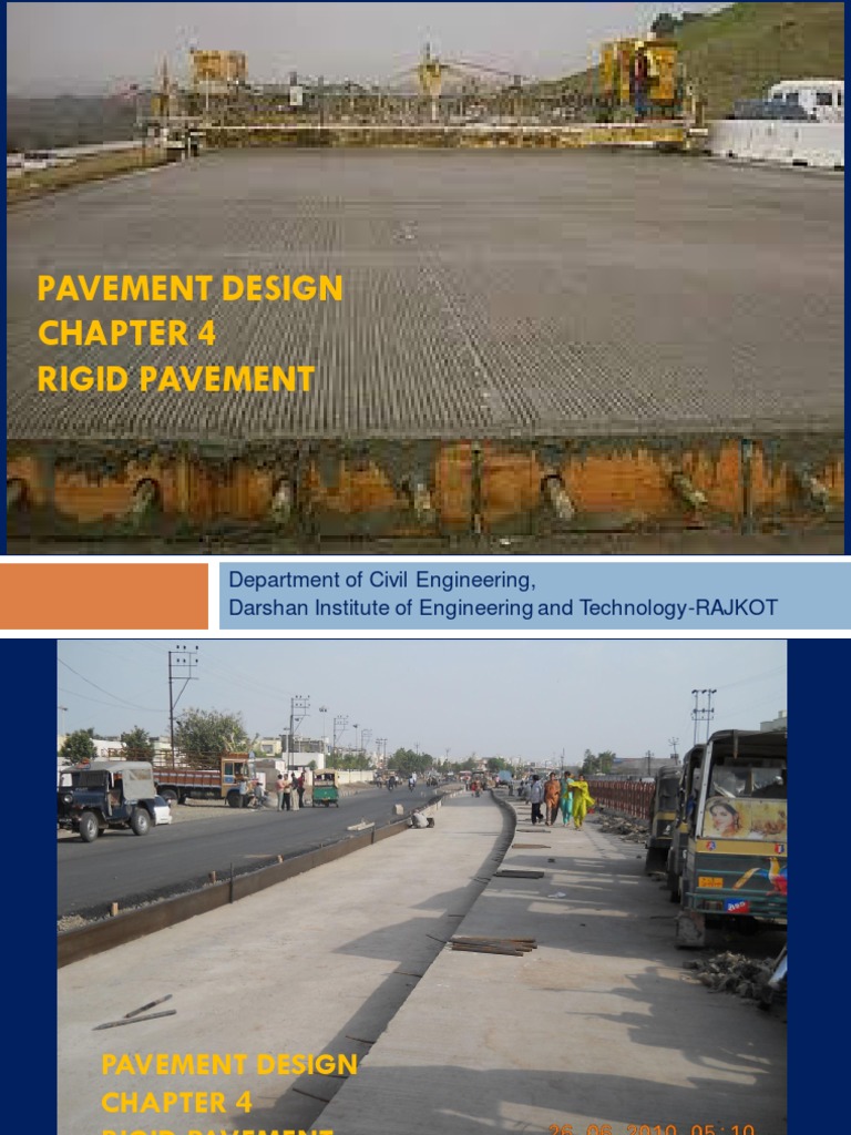 3 Revised Chapter 4 Pavement Design- Rigid | Road Surface | Stress ...