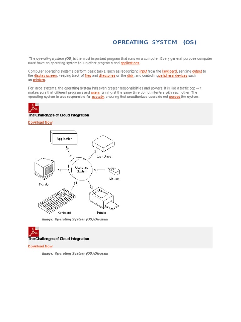 Opreating System | PDF