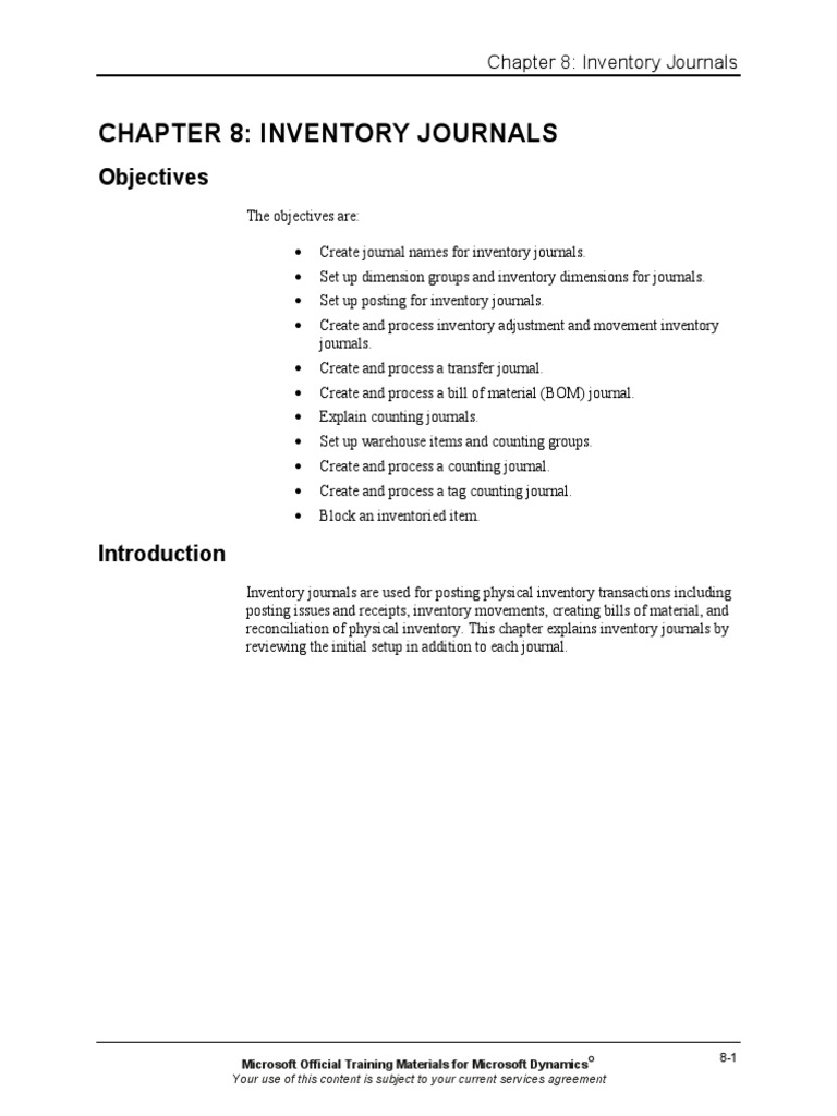 Ax2012 Enus Scf 08 Pdf Inventory Warehouse 
