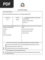 Lesson Plan Letter P | PDF | Lesson Plan | Literacy