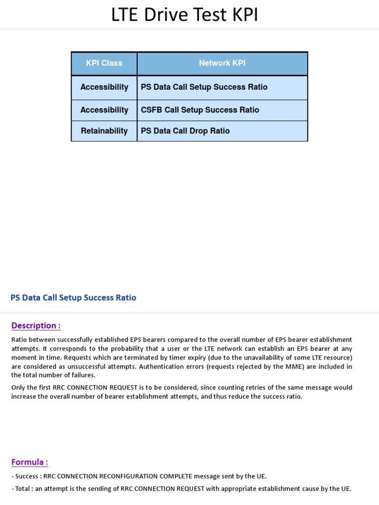 LTE Drive Test Method PDF | PDF | File Transfer Protocol | Lte ...