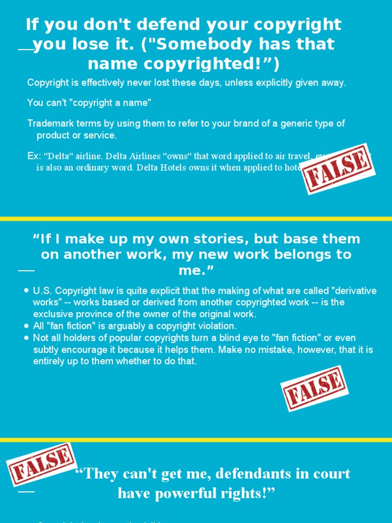 Understanding Copyright and Trademark Laws | PDF