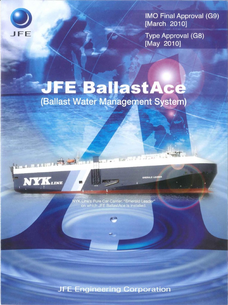 JFE Engineering BWMS - Ballast Ace | PDF