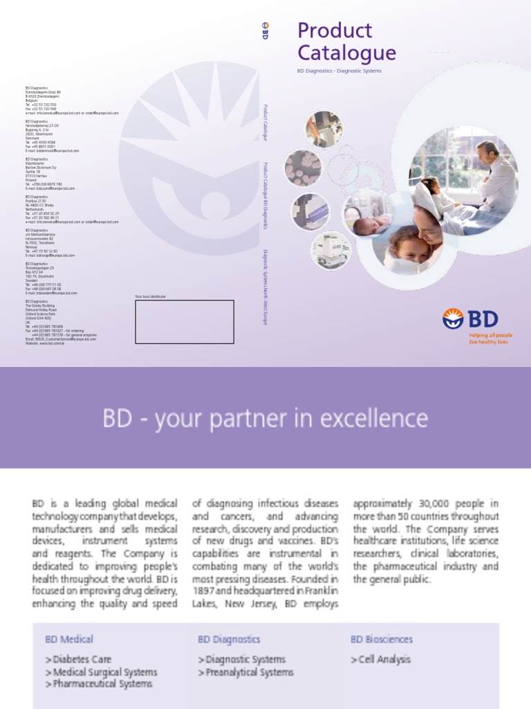 BD Diagnostic Systems Catalogue | PDF | Growth Medium | Microbiology