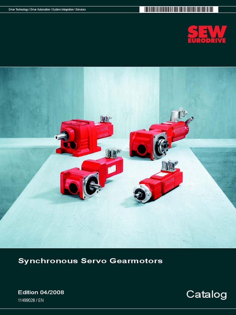 Plans SEW-EuroDrive | PDF | Electric Motor | Power Inverter