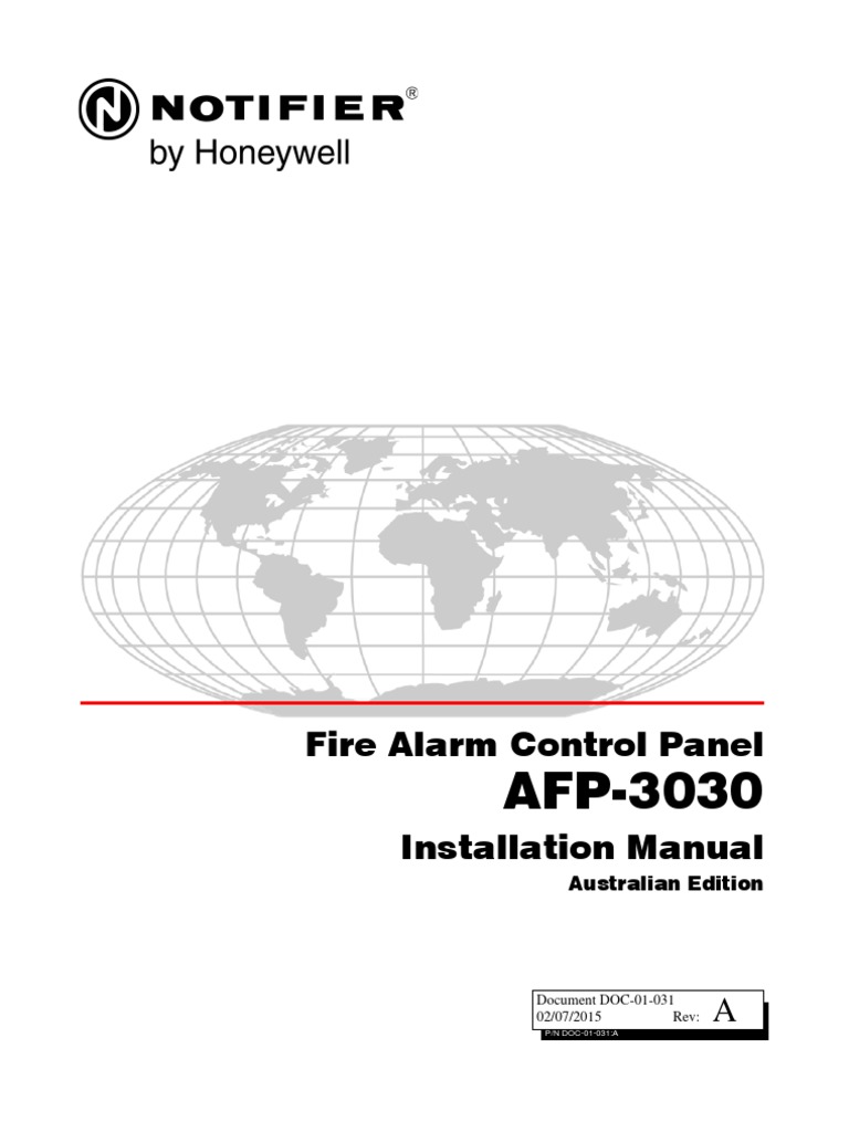 DOC-01-031 - AFP-3030 Installation Manual (AUS) Rev A | PDF | Power ...