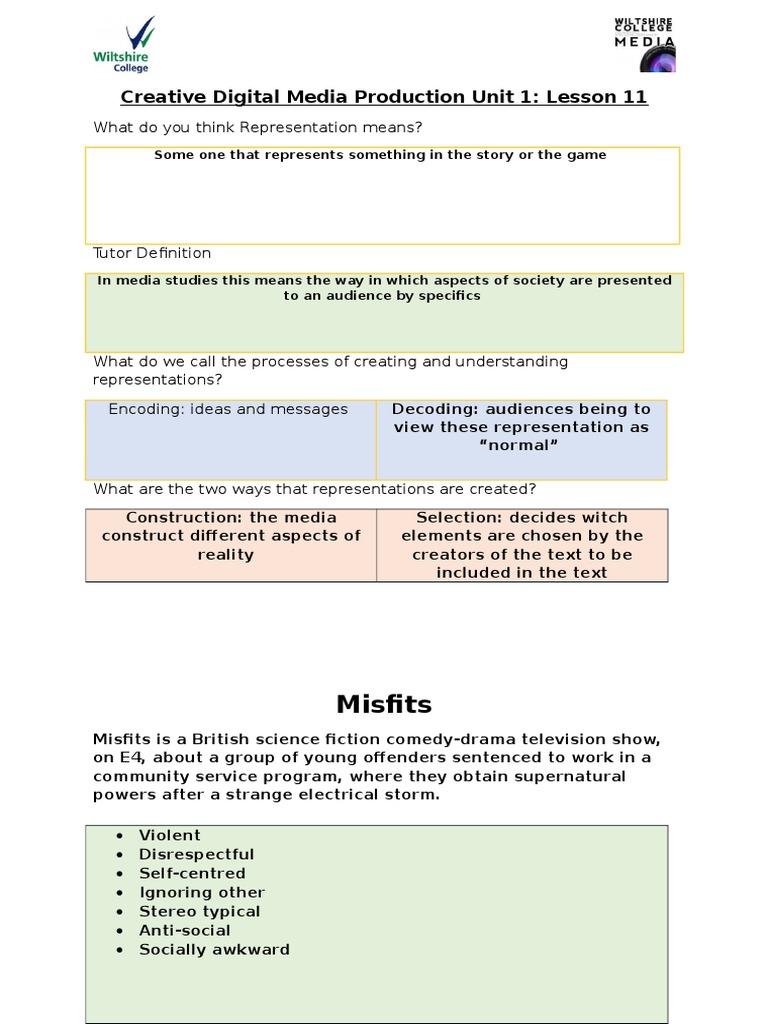 Handout - CDMP Unit 1 Lesson 11 | PDF
